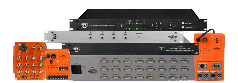 Time Code Distribution Amplifiers